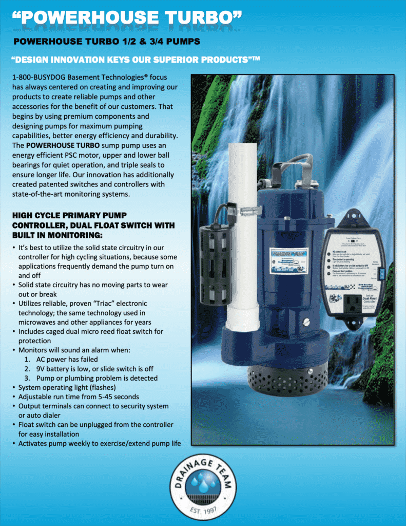 Quality Basement Waterproofing St. Louis, MO | DRAINAGE TEAM